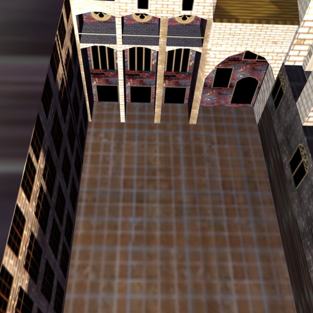 Free Max Model Outdoor Gothic Square