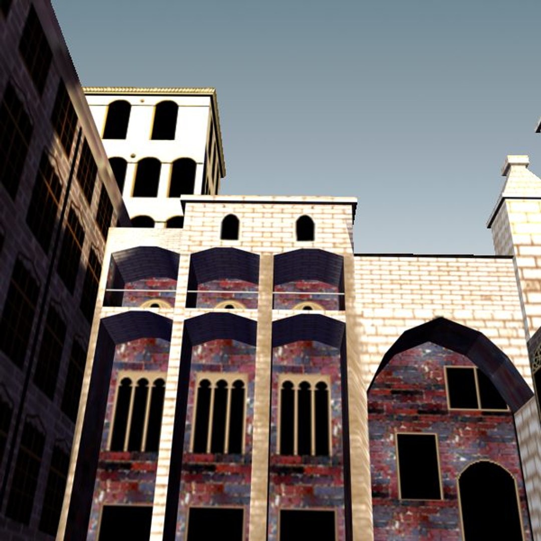 Free Max Model Outdoor Gothic Square