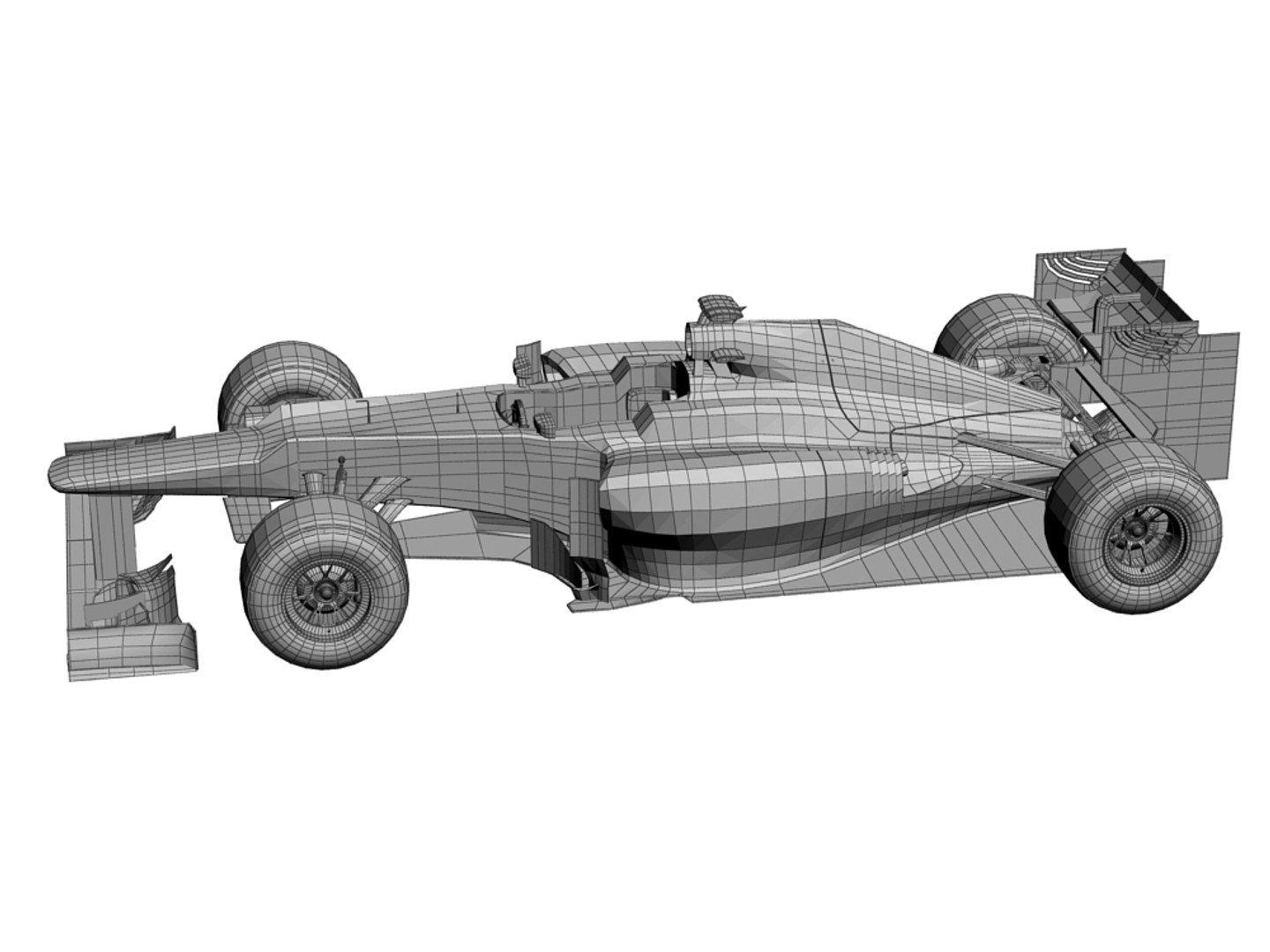 3d Model F1 Caterham Ct01