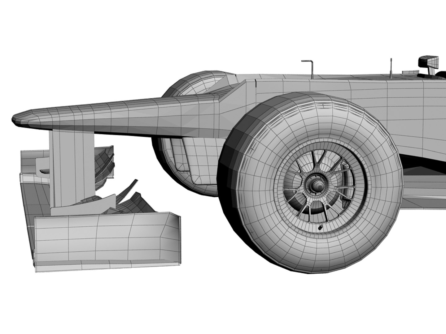 3d Model F1 Caterham Ct01