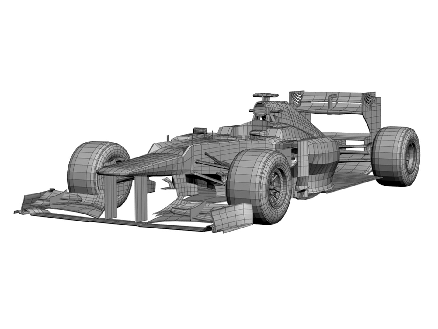 3d Model F1 Caterham Ct01