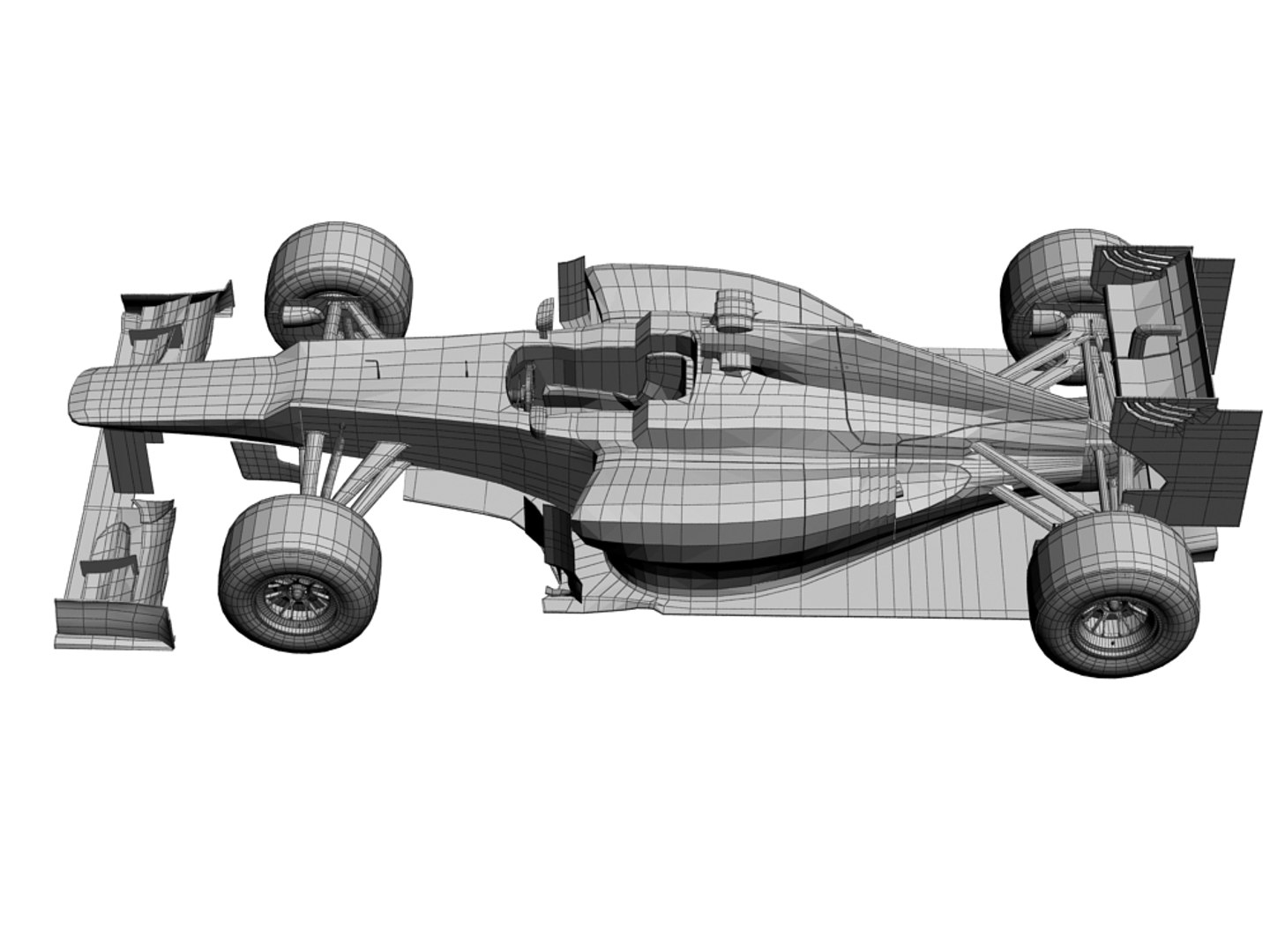 3d Model F1 Caterham Ct01