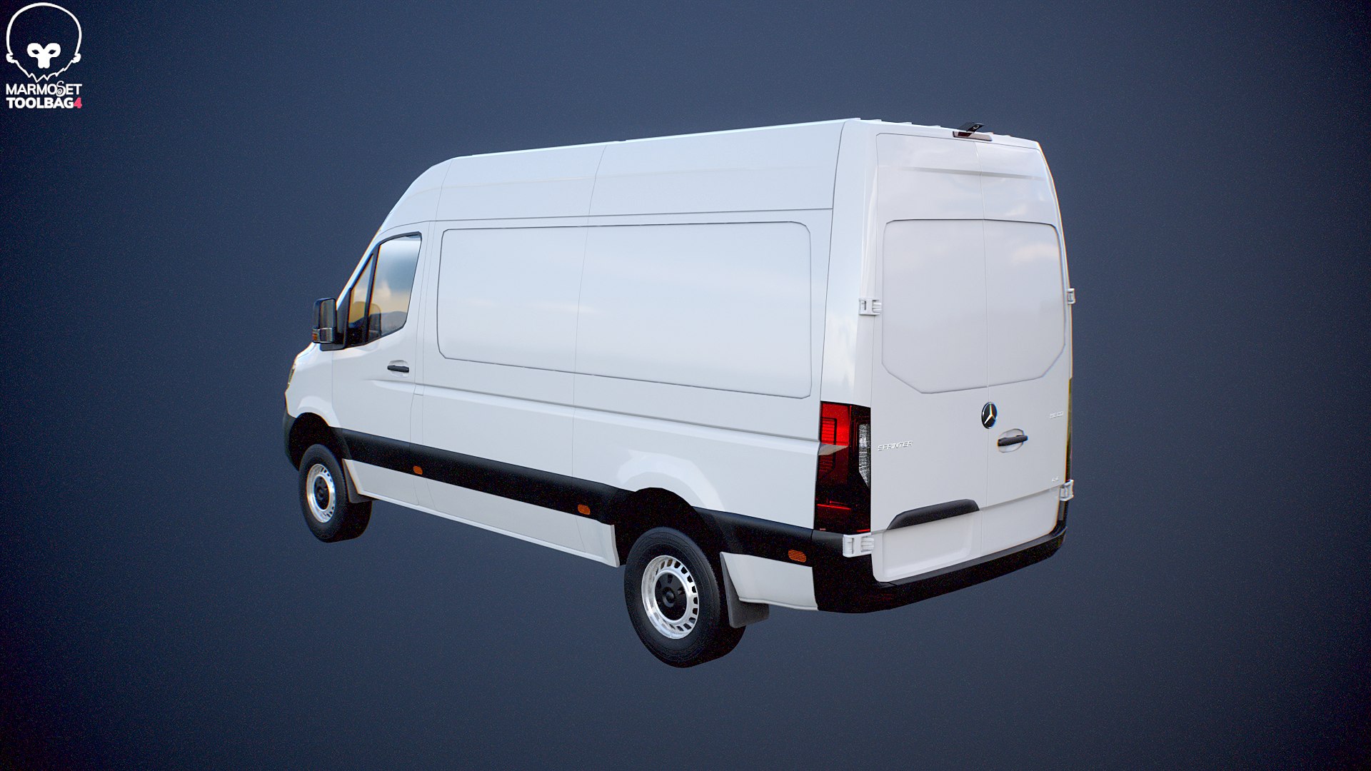 3D Model Mercedes Sprinter 4x4 EU Spec - TurboSquid 2281827