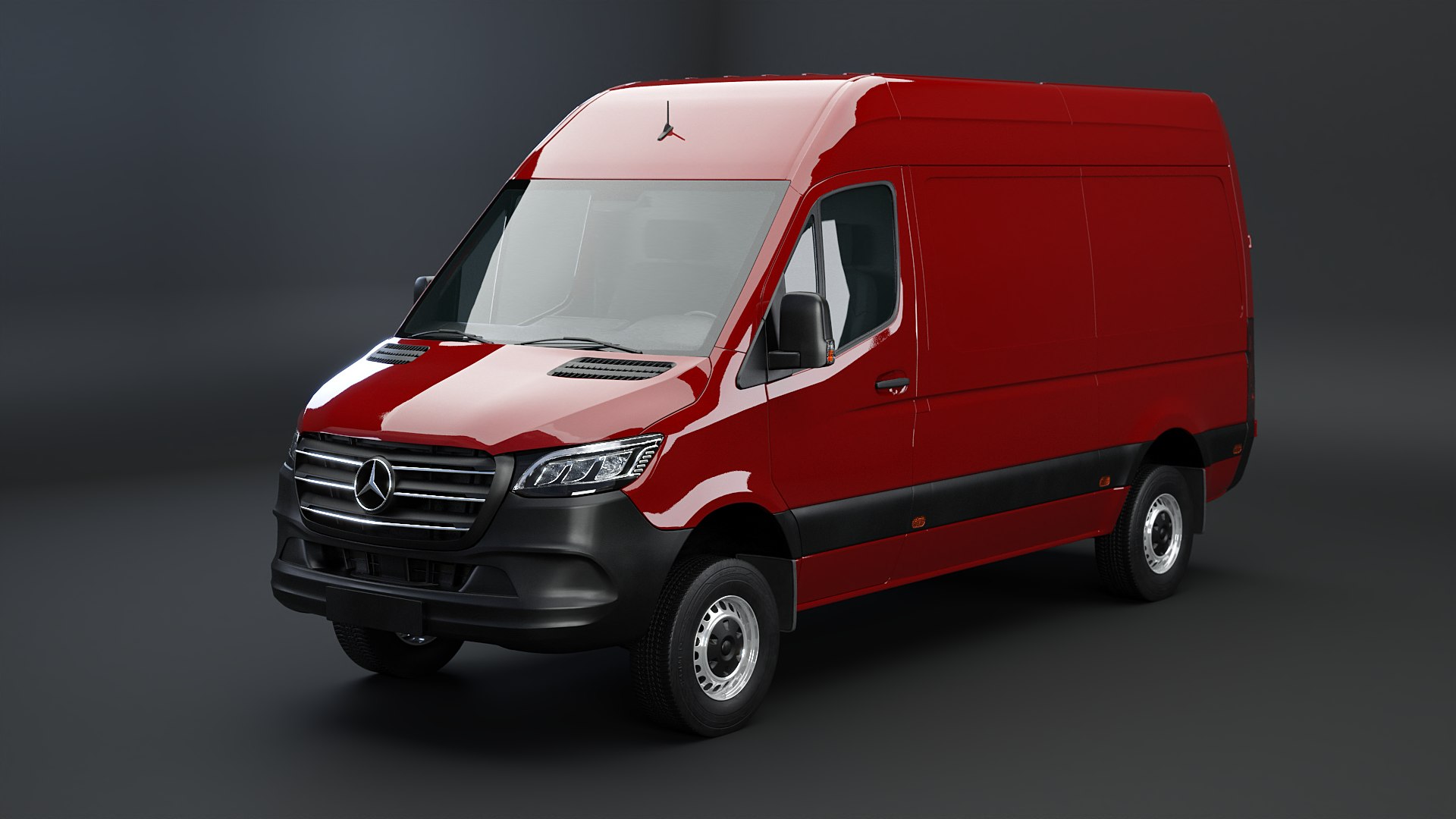 3D Model Mercedes Sprinter 4x4 EU Spec - TurboSquid 2281827