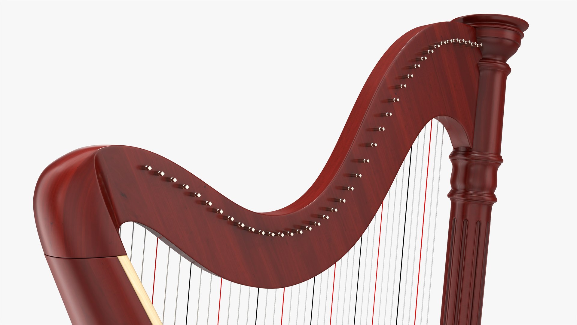 String Musical Instrument Pack 02 3D Model - TurboSquid 2137241