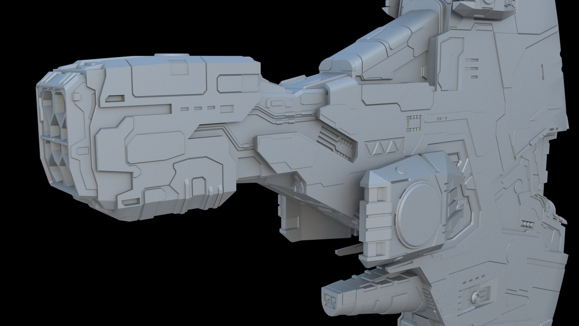 3D Alien Spaceship - TurboSquid 2073956