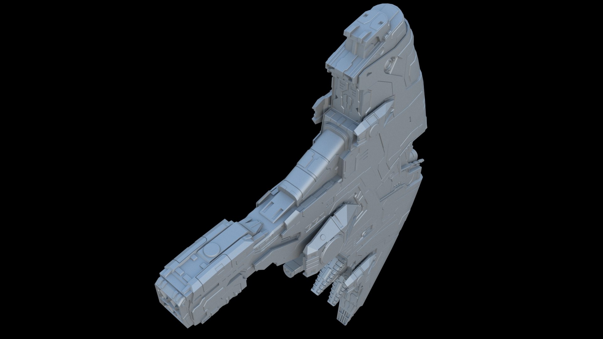 3D Alien spaceship - TurboSquid 2073956