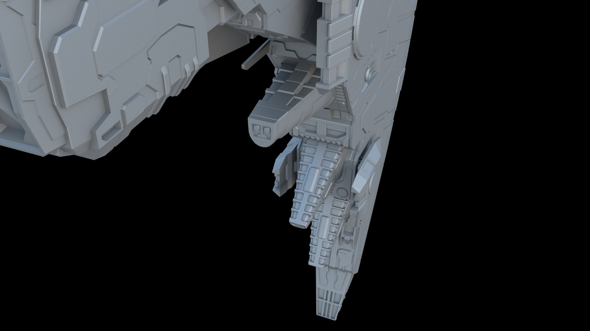 3D Alien Spaceship - TurboSquid 2073956