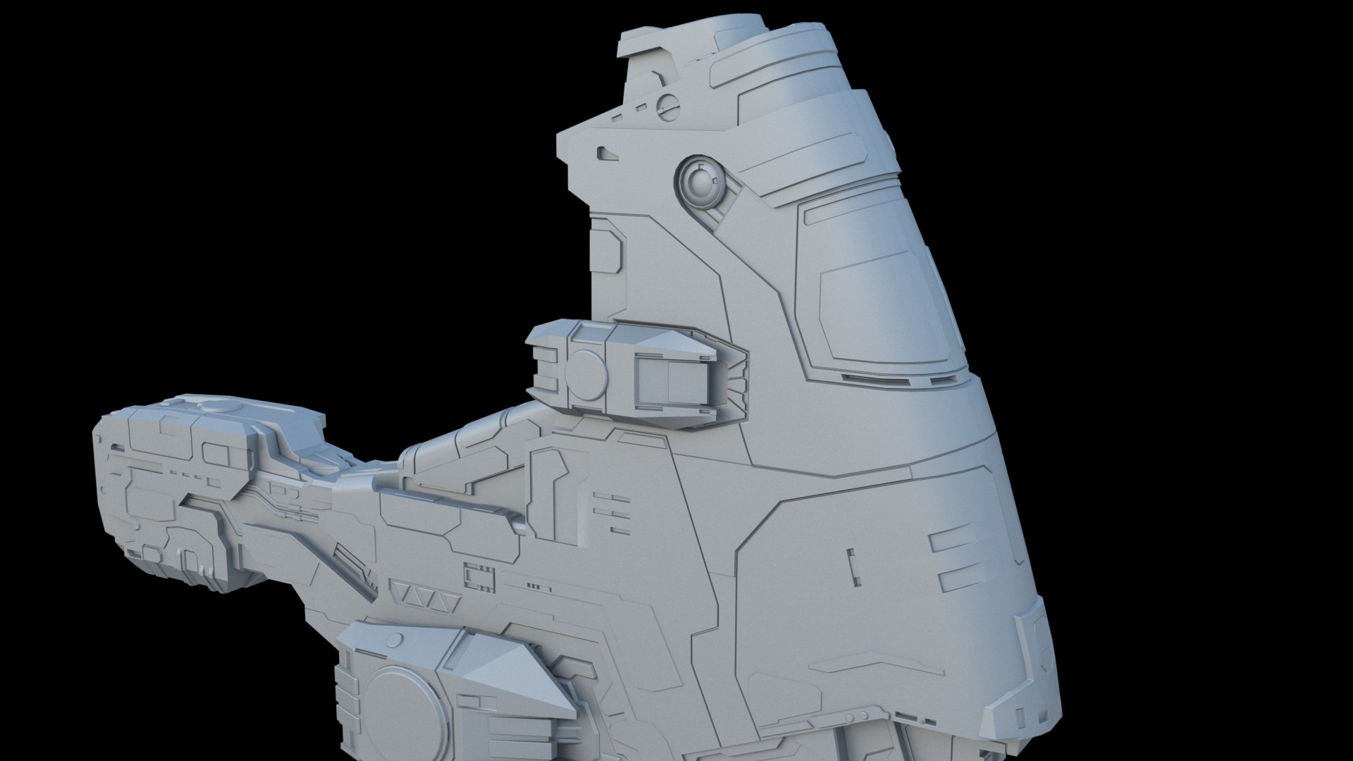 3D Alien Spaceship - TurboSquid 2073956