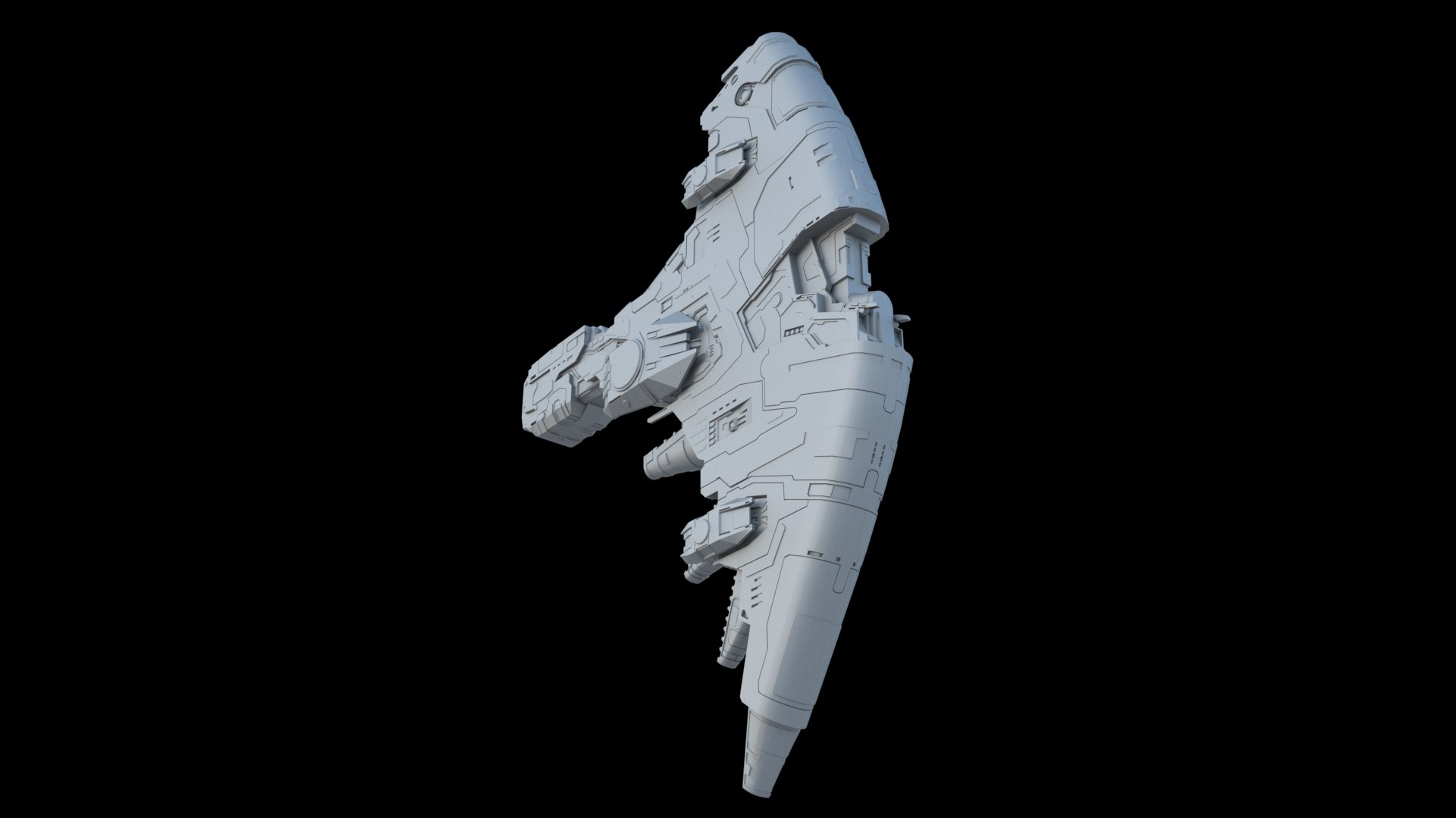3D Alien Spaceship - TurboSquid 2073956