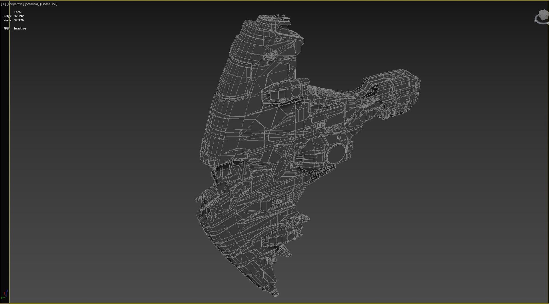 3D Alien Spaceship - TurboSquid 2073956