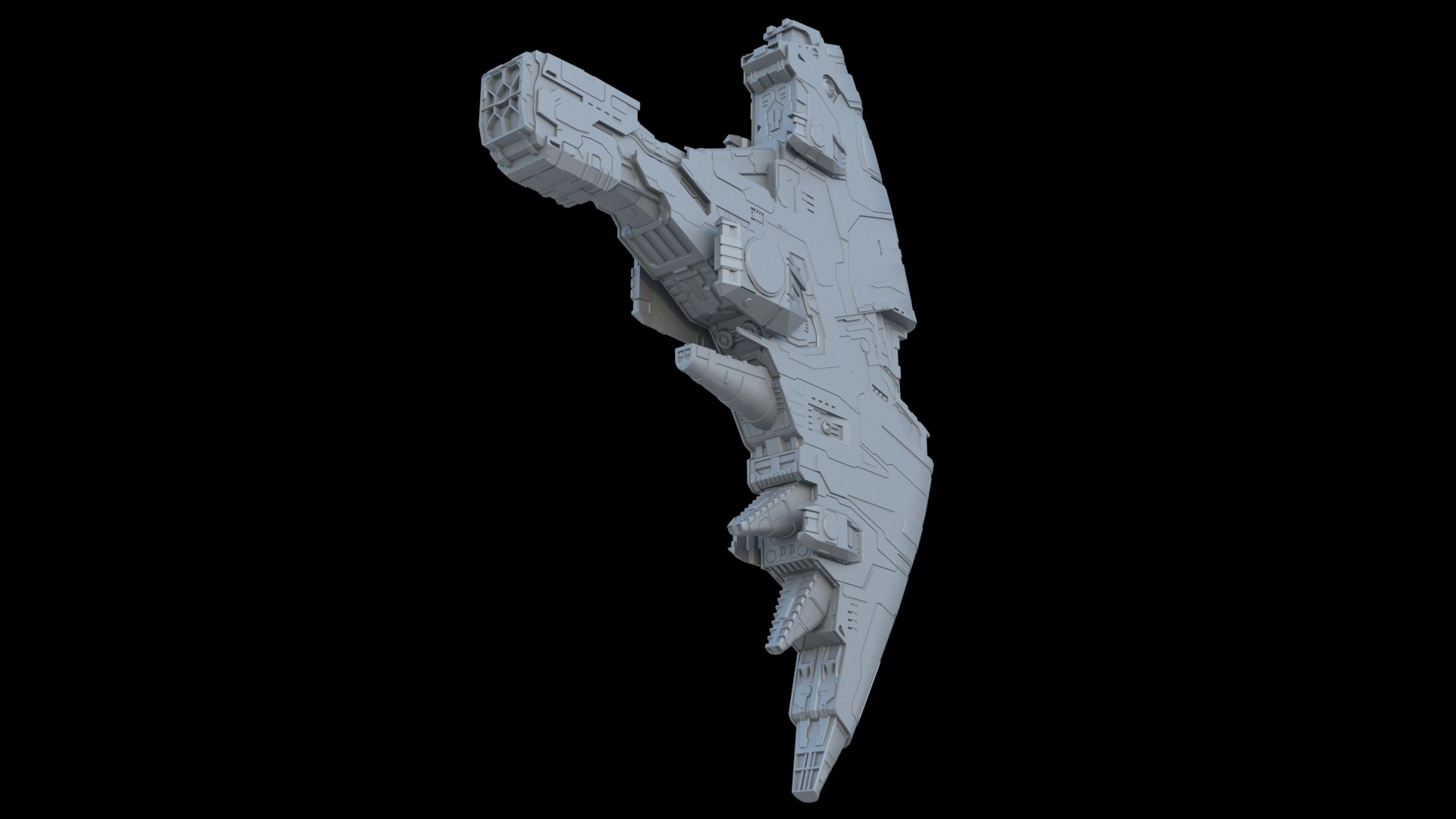 3D Alien Spaceship - TurboSquid 2073956