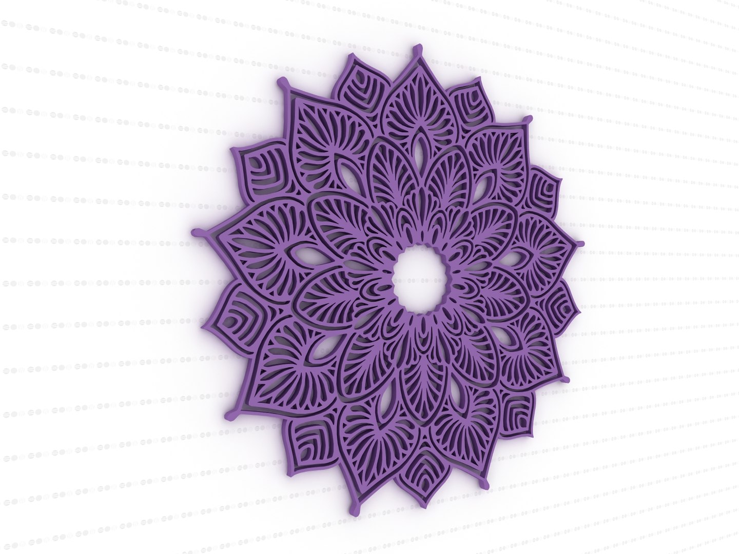 3D Mandala Cnc - TurboSquid 1455101