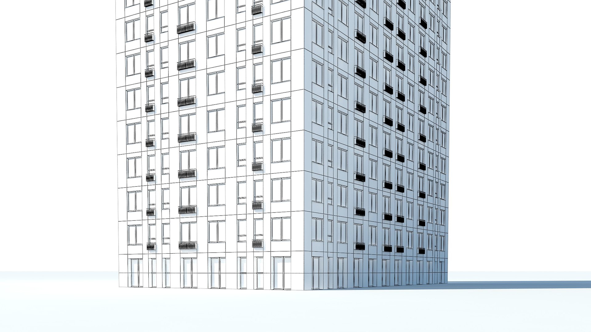 Realistic Building 3D Model - TurboSquid 1476848