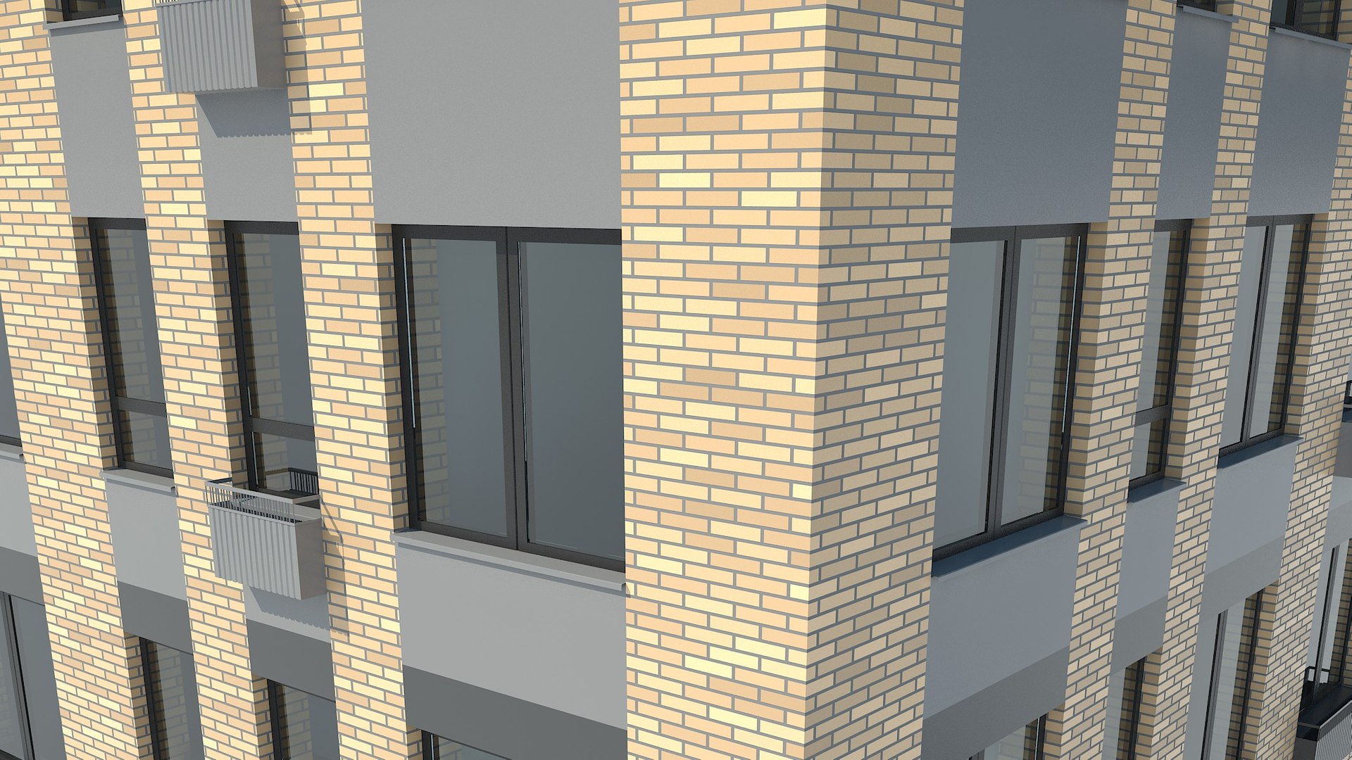 Realistic Building 3D Model - TurboSquid 1476848