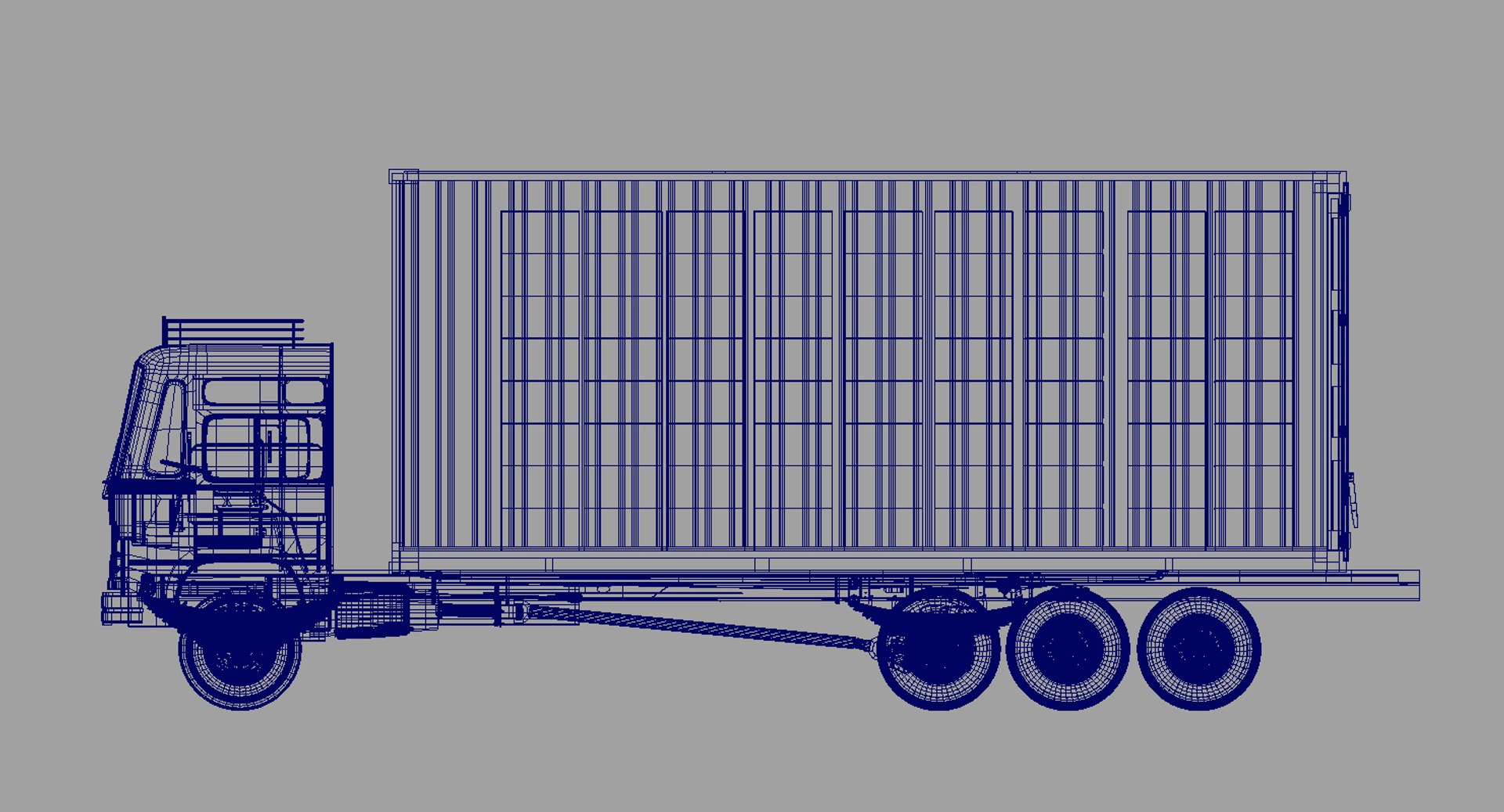 3D Lorry Track Model - TurboSquid 1541353