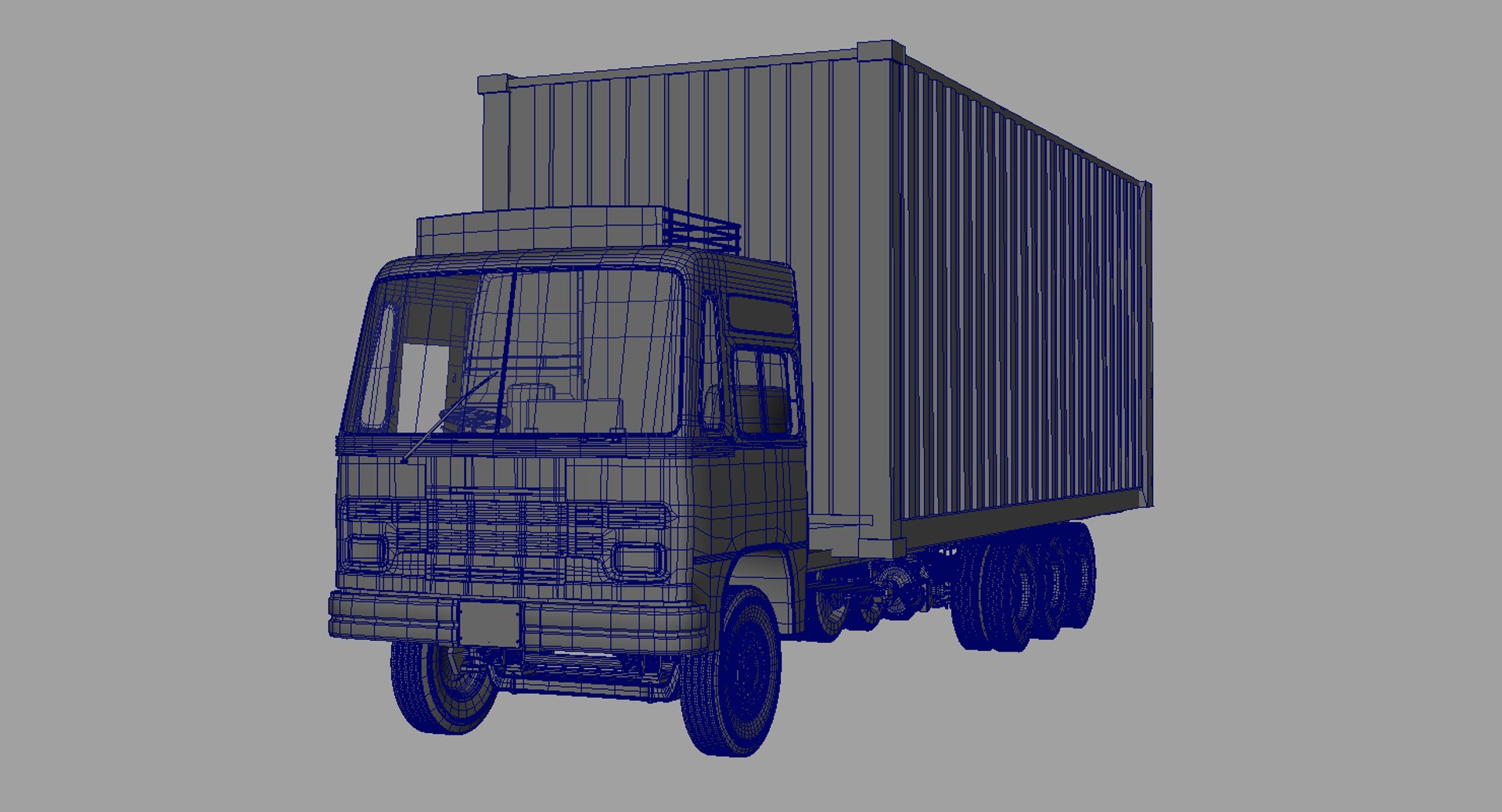 3D Lorry Track Model - TurboSquid 1541353