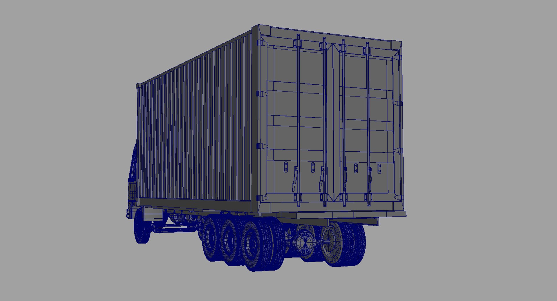 3D Lorry Track Model - TurboSquid 1541353