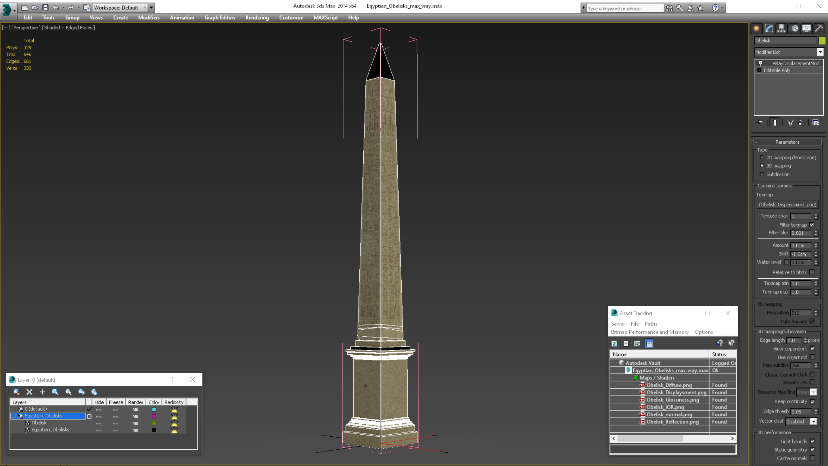 Egyptian Obelisks model - TurboSquid 1872864