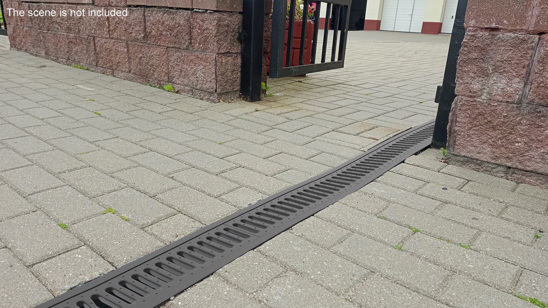 3D Roadside Drain Cover Iron Model - TurboSquid 2282330