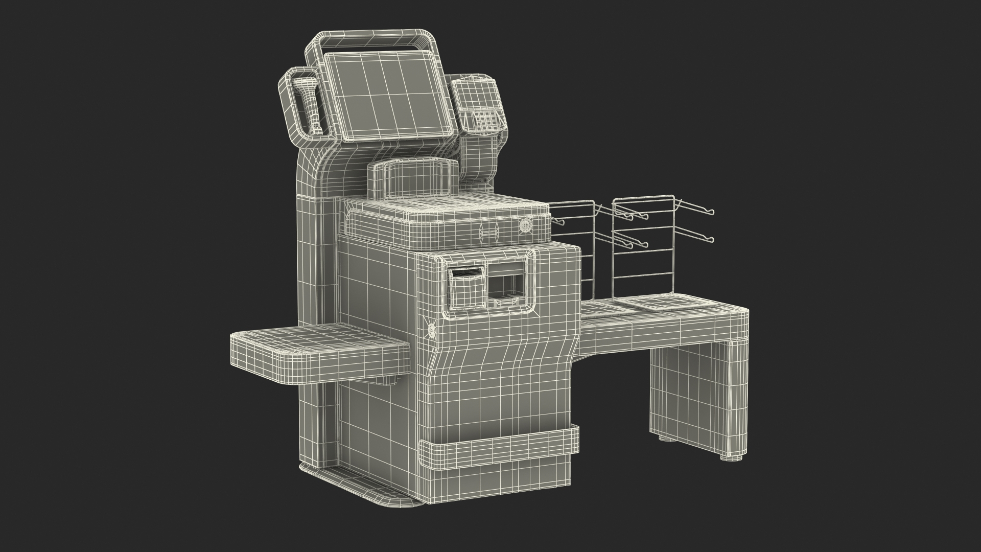 3D Model Toshiba Self Checkout System Cash Recycling - TurboSquid 1796840