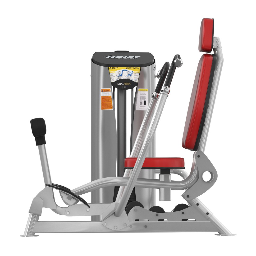 RS-1301 CHEST PRESS 3D Model - TurboSquid 1863303
