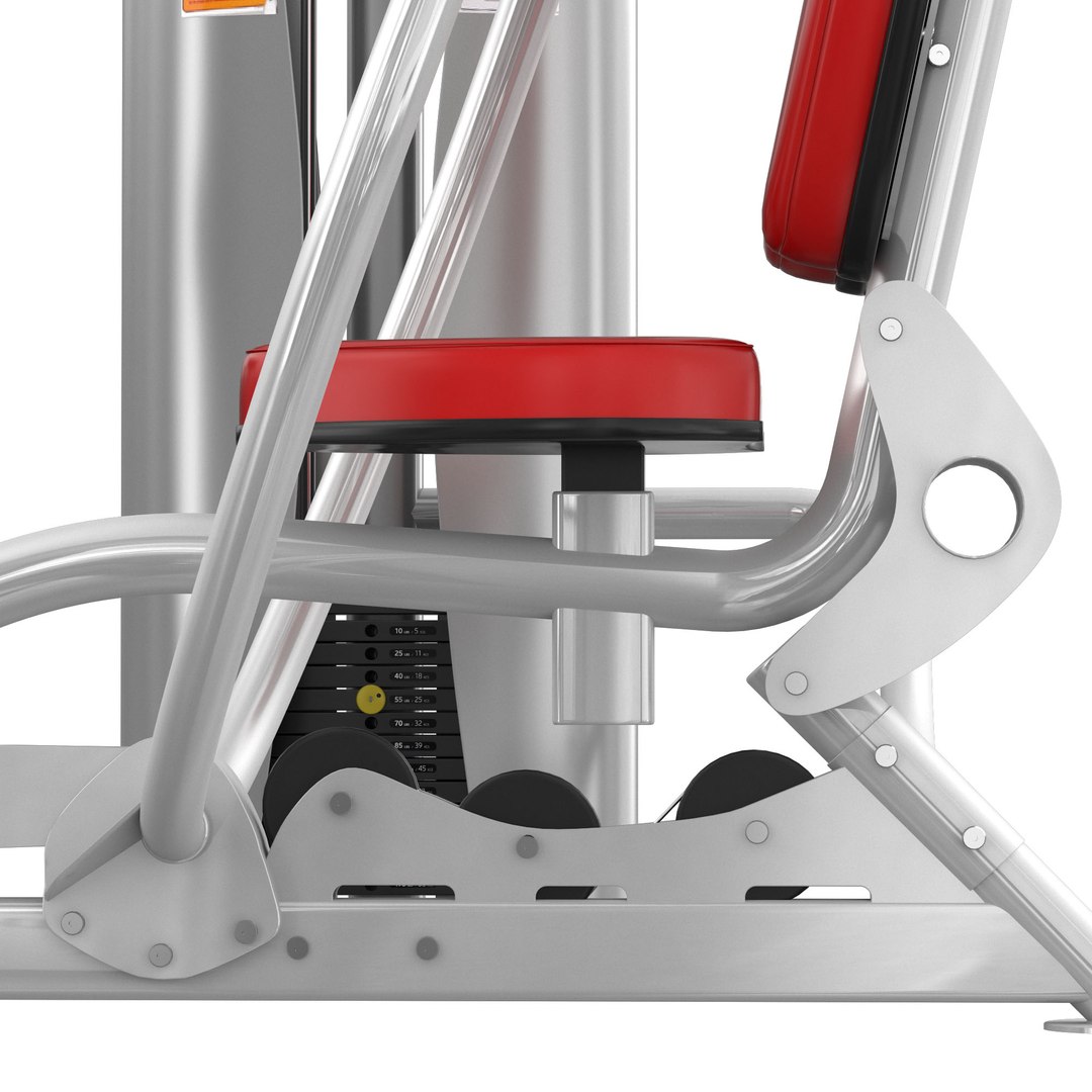 RS-1301 CHEST PRESS 3D Model - TurboSquid 1863303