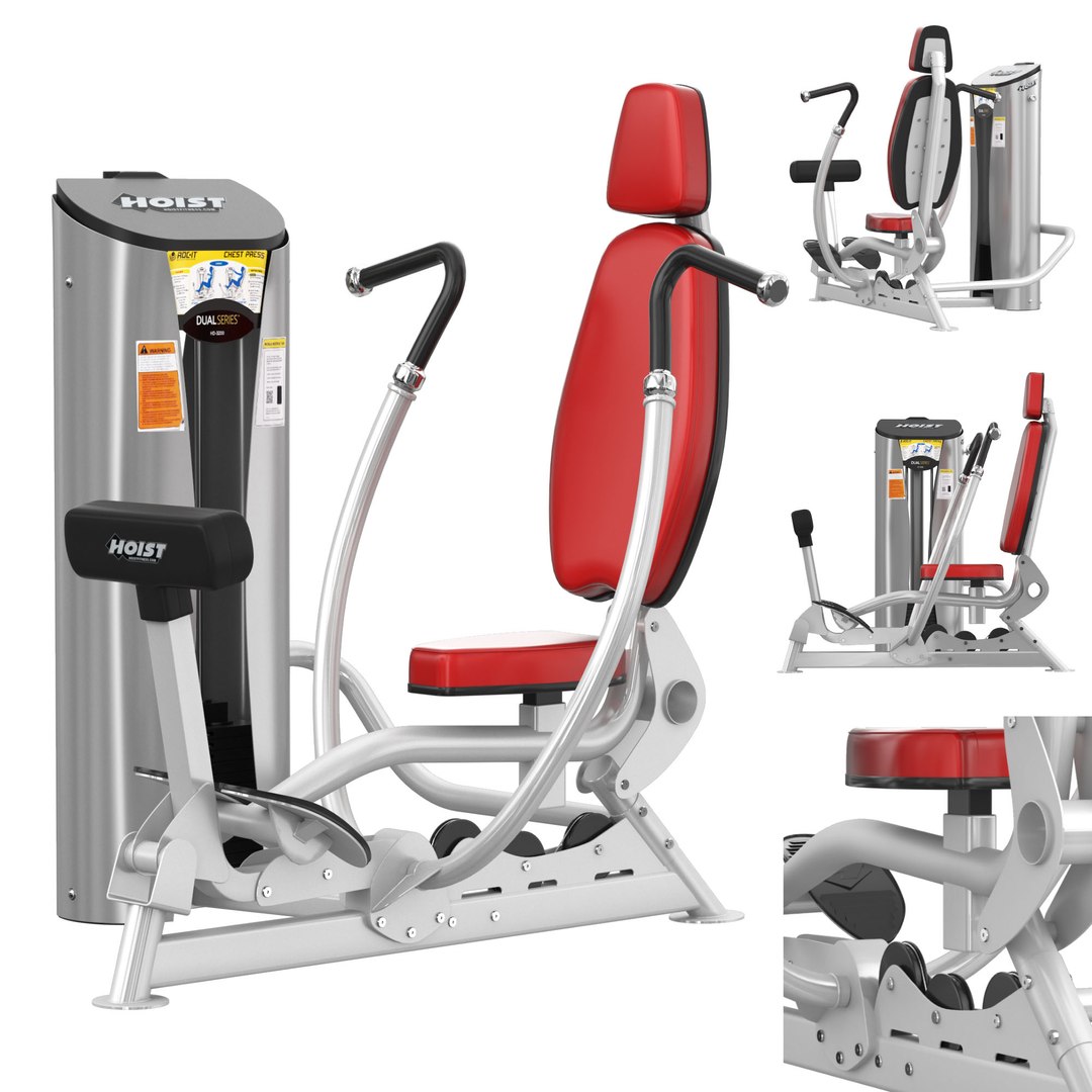 RS-1301 CHEST PRESS 3D Model - TurboSquid 1863303