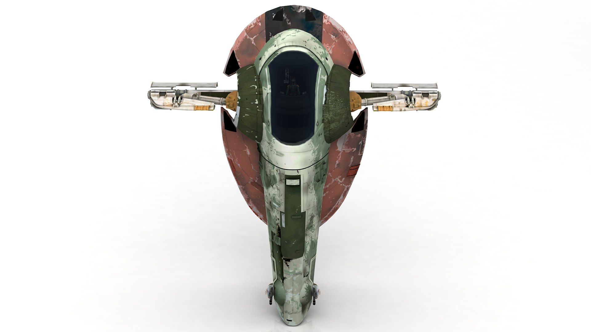3D Slave 1 Spaceship - TurboSquid 1622900
