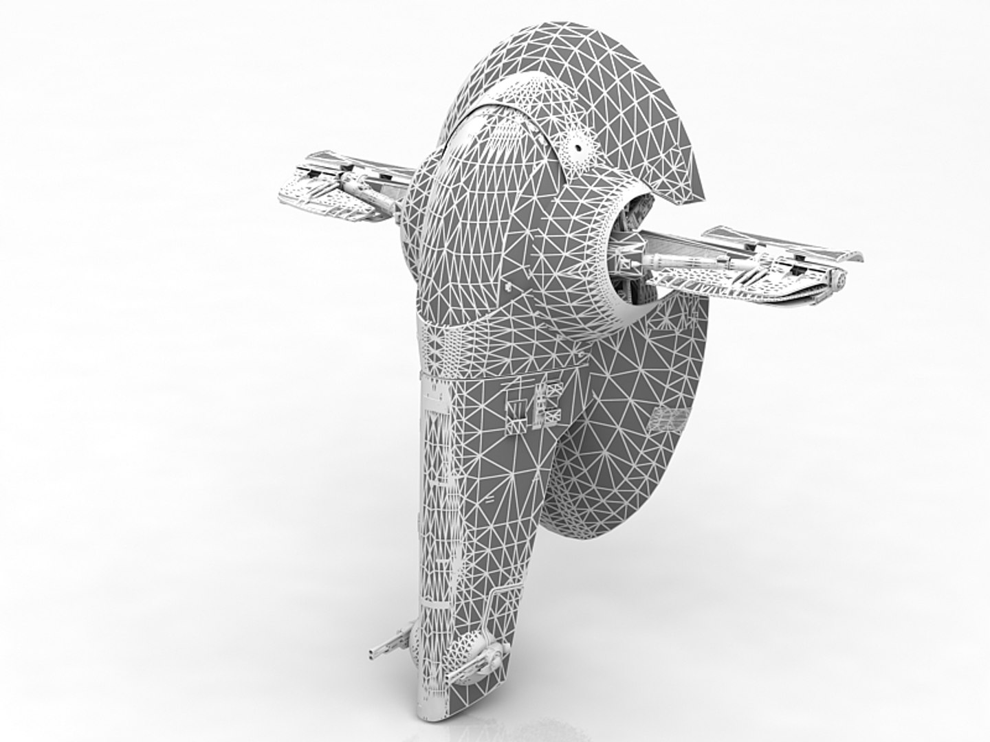 3D Slave 1 Spaceship - TurboSquid 1622900