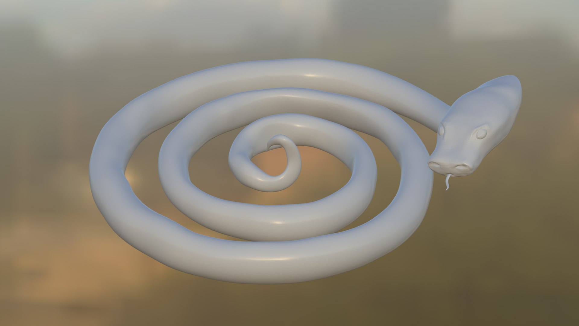 3D 3D Model Of The Snake - TurboSquid 2149266