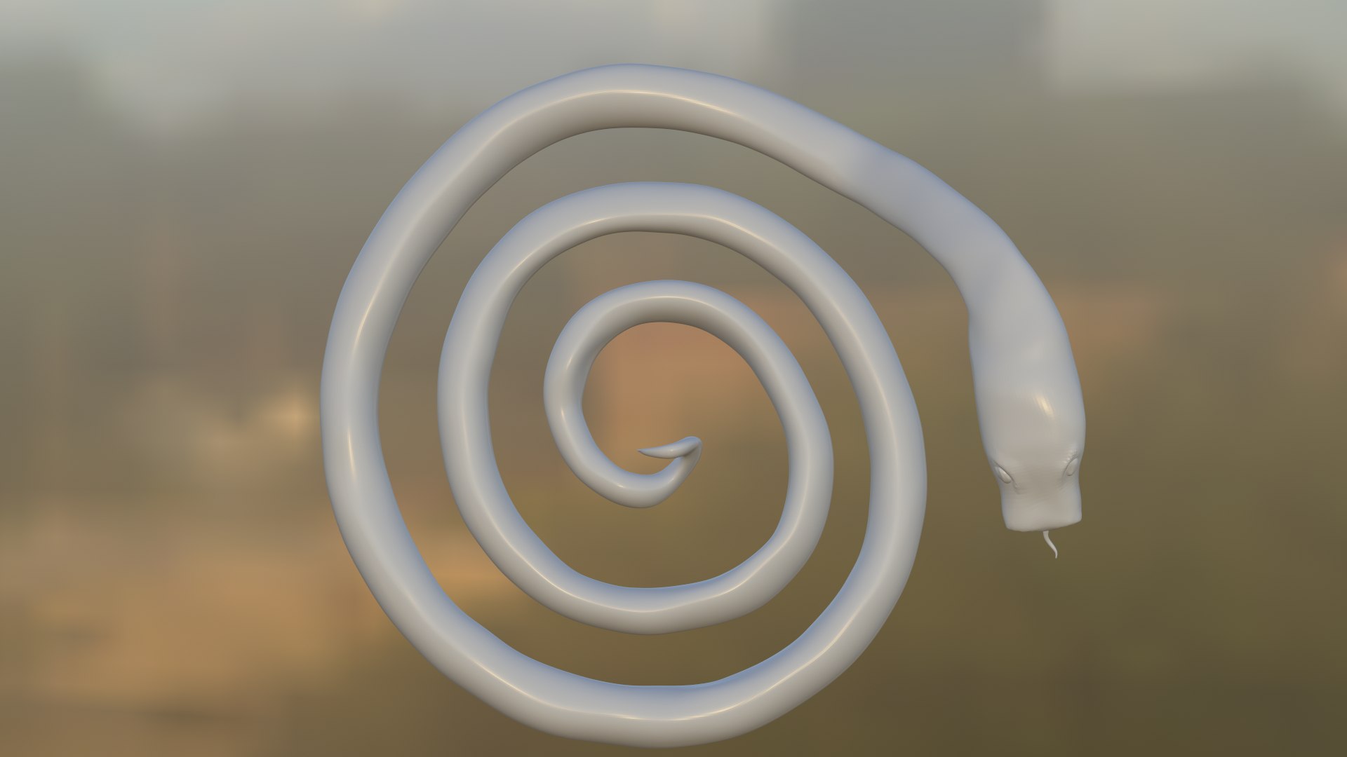 3D 3D Model Of The Snake - TurboSquid 2149266