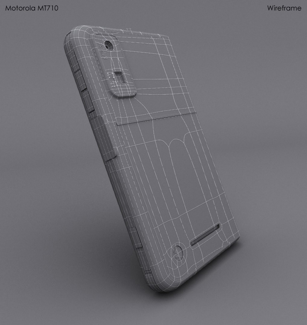 android mt710 phone 3d model