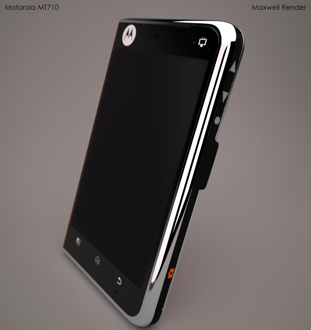 android mt710 phone 3d model