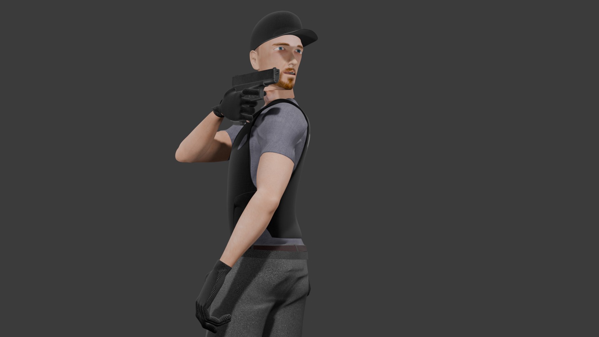 3D Stealth Task Force Police Officer - TurboSquid 2415785