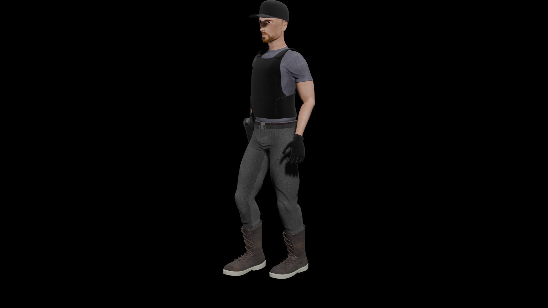 3D Stealth Task Force Police Officer - TurboSquid 2415785