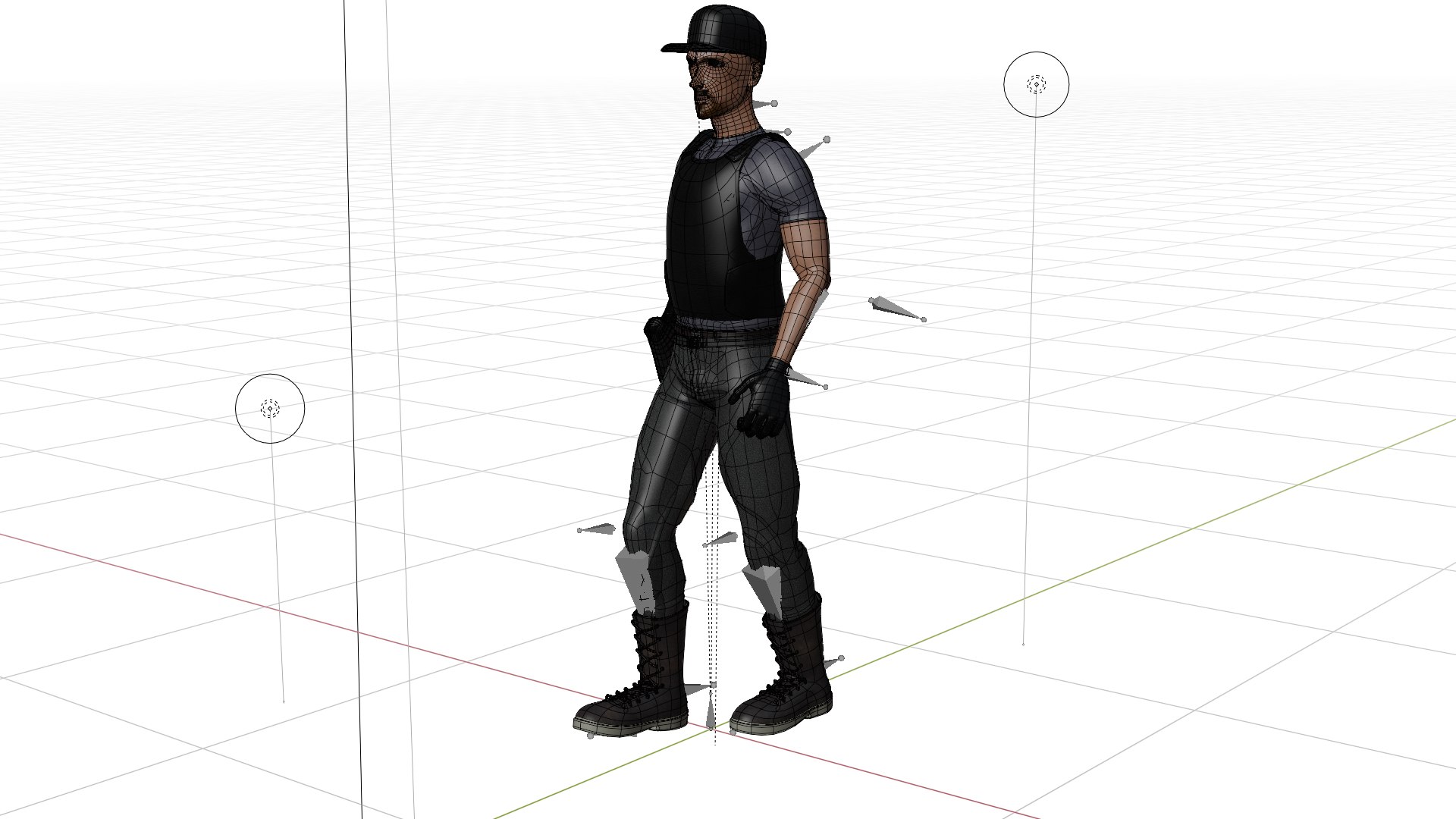 3D Stealth Task Force Police Officer - TurboSquid 2415785