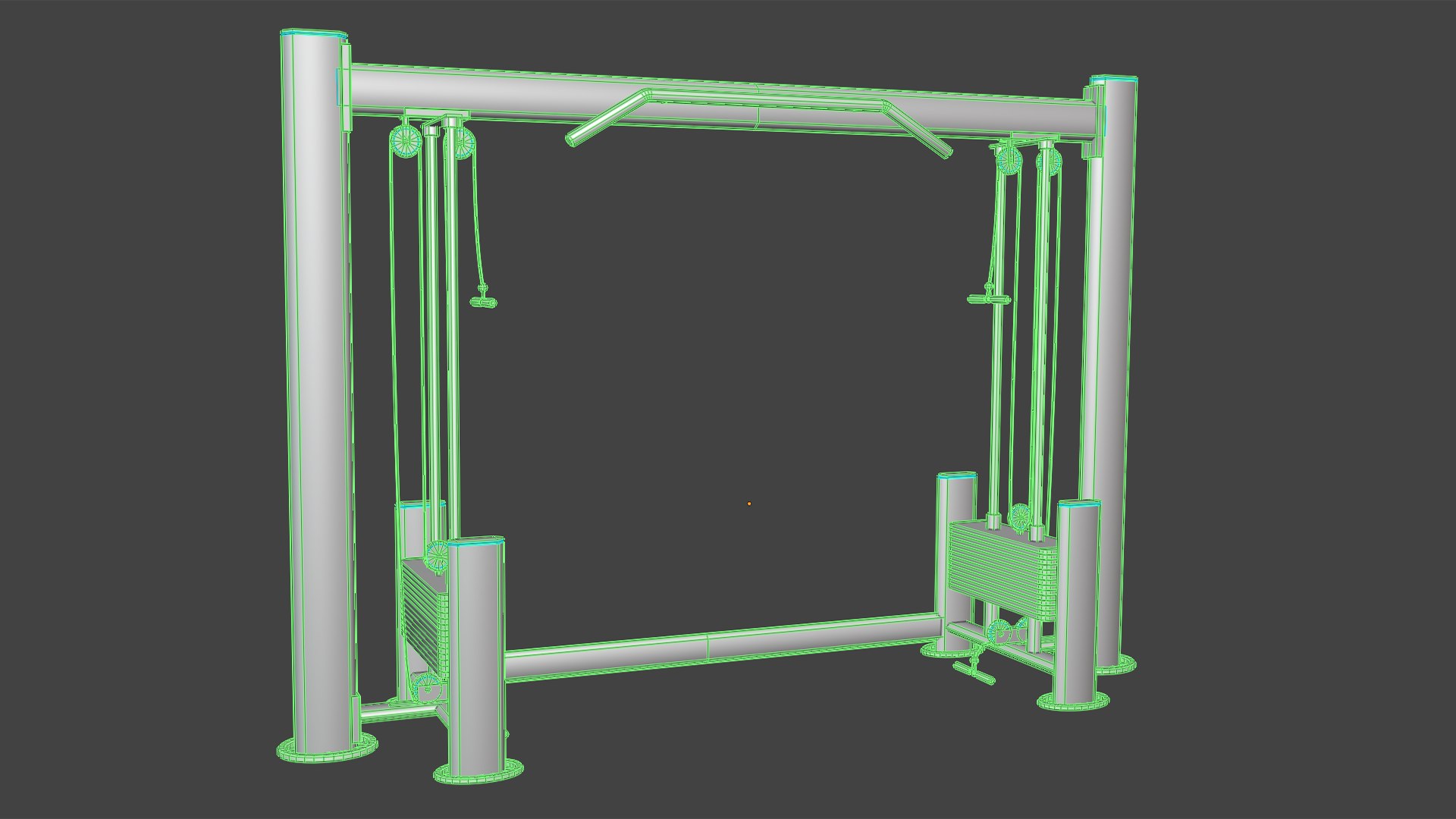 Cable Crossover 3D Model - TurboSquid 2126299