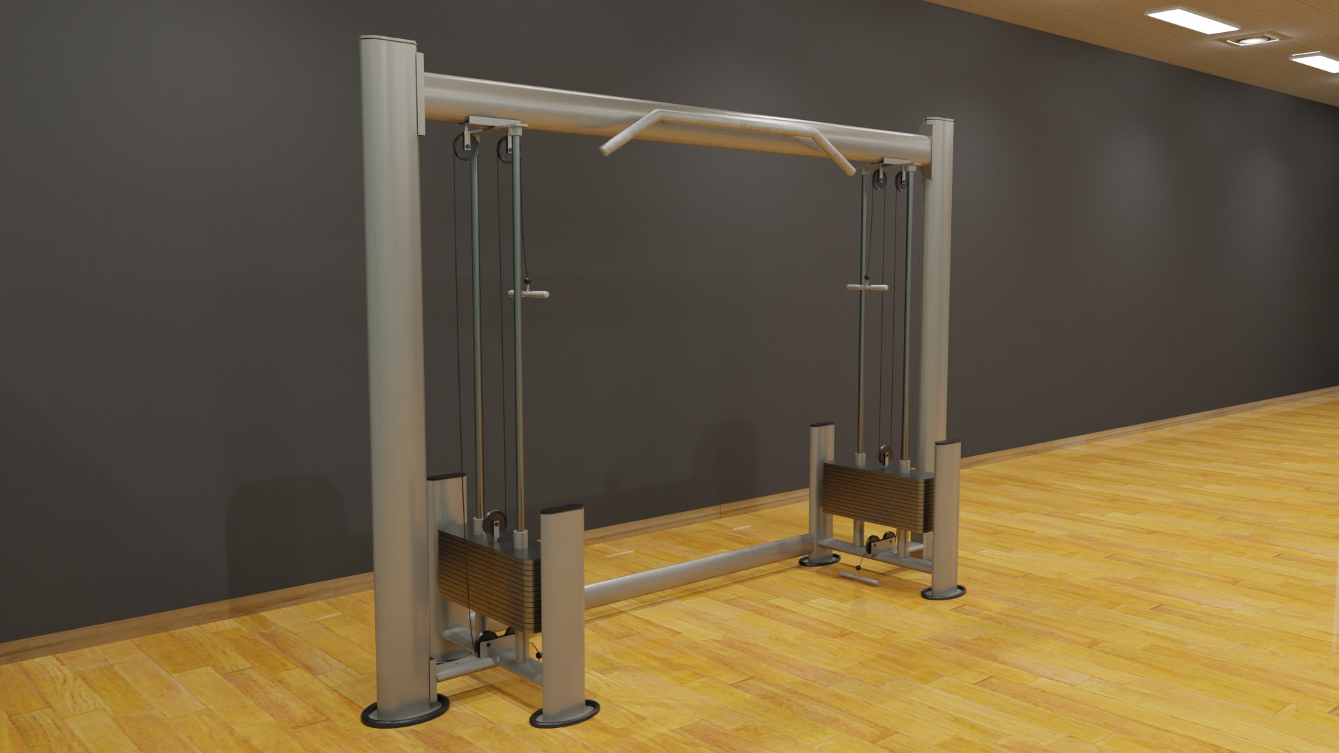 Cable Crossover 3D Model - TurboSquid 2126299