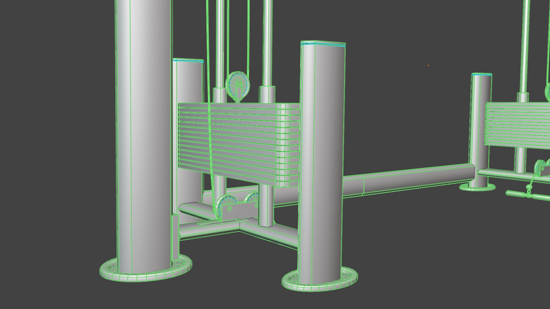 Cable Crossover 3D Model - TurboSquid 2126299
