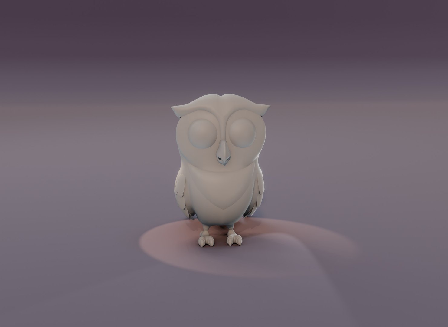 3D Cartoon Owl Rigged Base Mesh 3D Model Model - TurboSquid 1776404