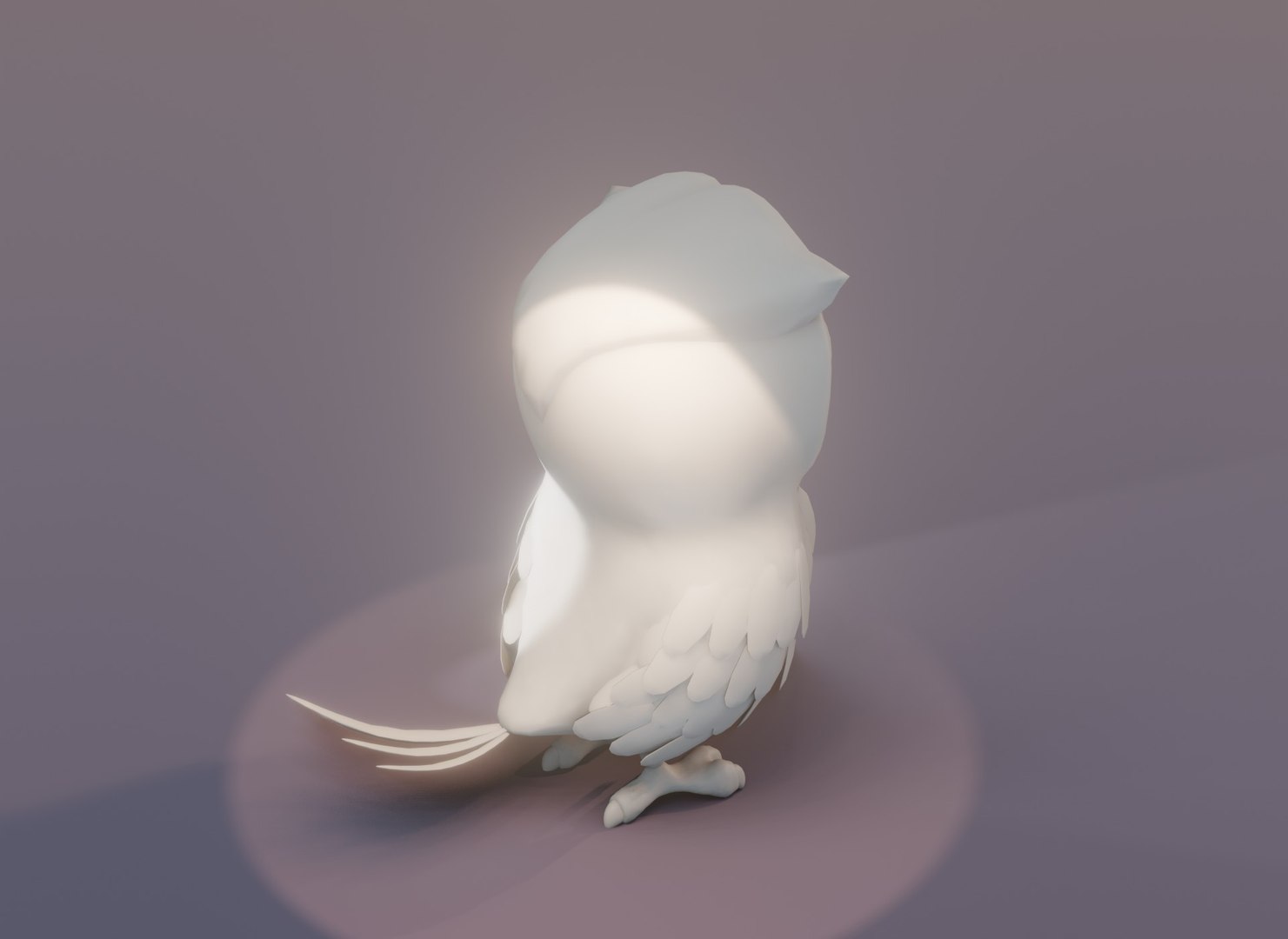 3D Cartoon Owl Rigged Base Mesh 3D Model Model - TurboSquid 1776404