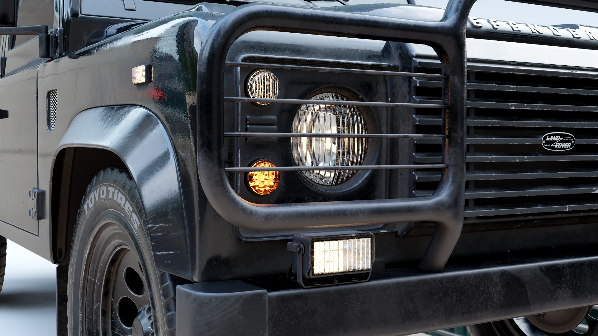 3D Land Rover Defender 110 1991 - TurboSquid 2258412