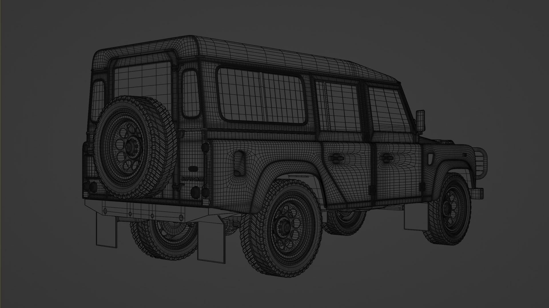 3D Land Rover Defender 110 1991 - TurboSquid 2258412