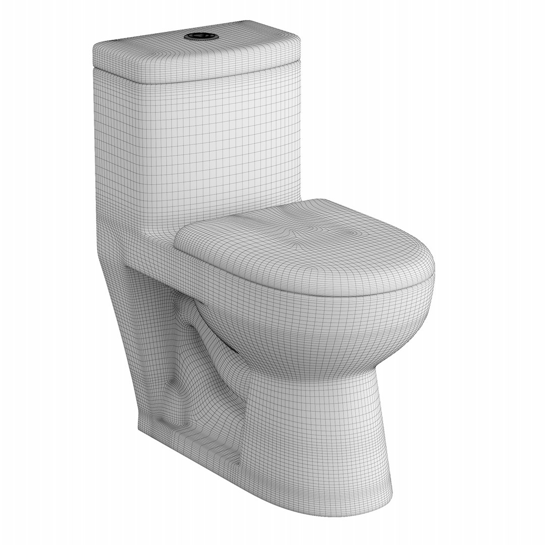 Piece Ewc Toilet 3D Model - TurboSquid 1690987