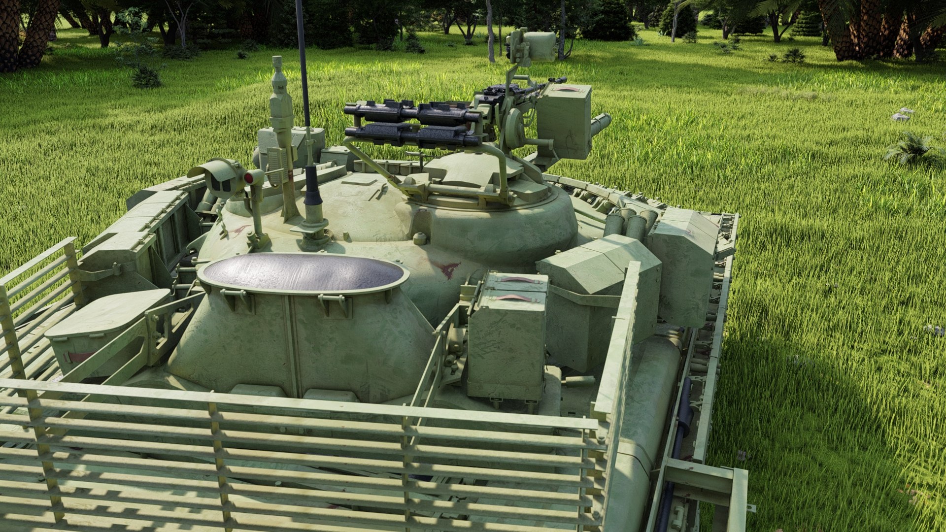 TANK T-80 BVM 3D Model - TurboSquid 2267986