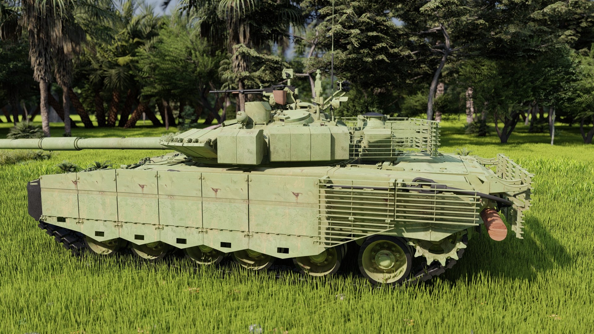 TANK T-80 BVM 3D Model - TurboSquid 2267986