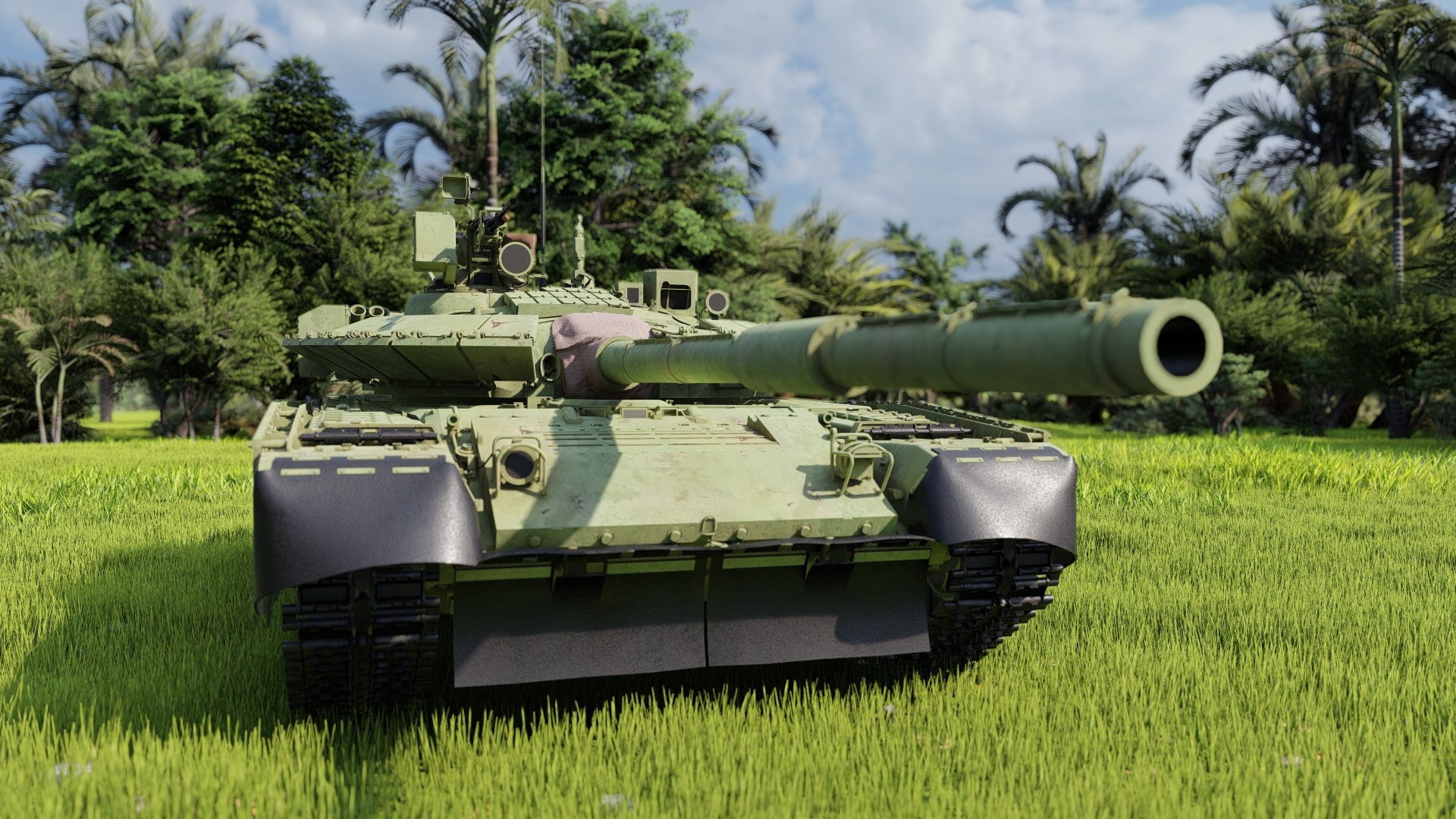 TANK T-80 BVM 3D Model - TurboSquid 2267986