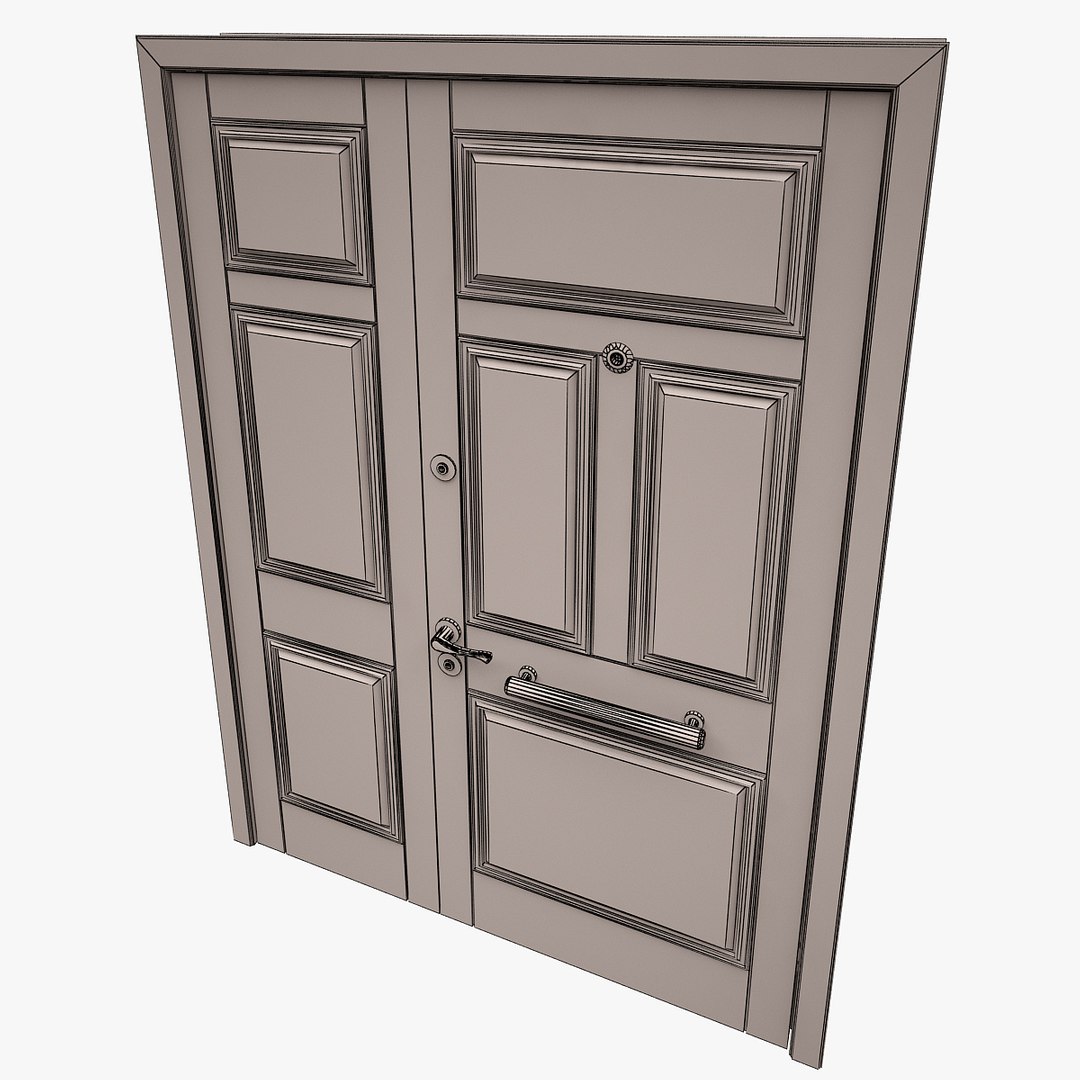 3d door model