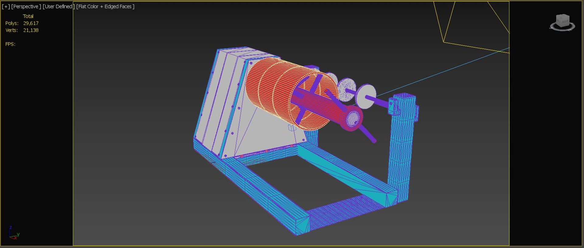 Roll Machine 3D - TurboSquid 1527718